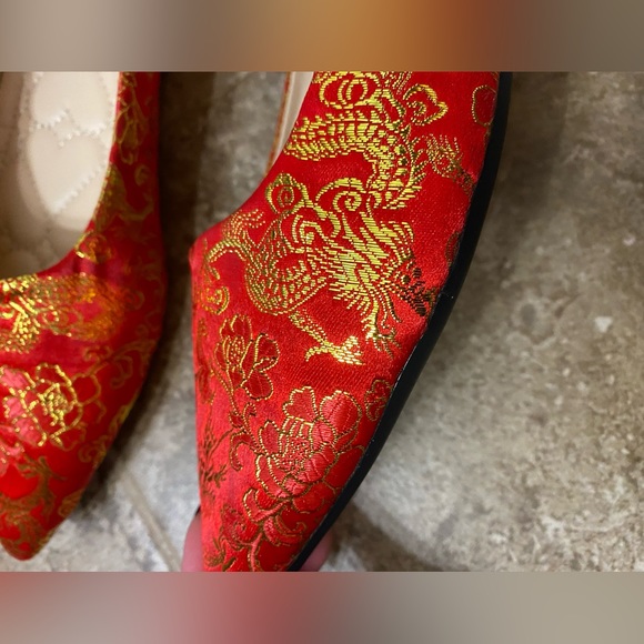 Shoes | Stunning Traditional Chinese Wedding Shoes With Phoenix And ...